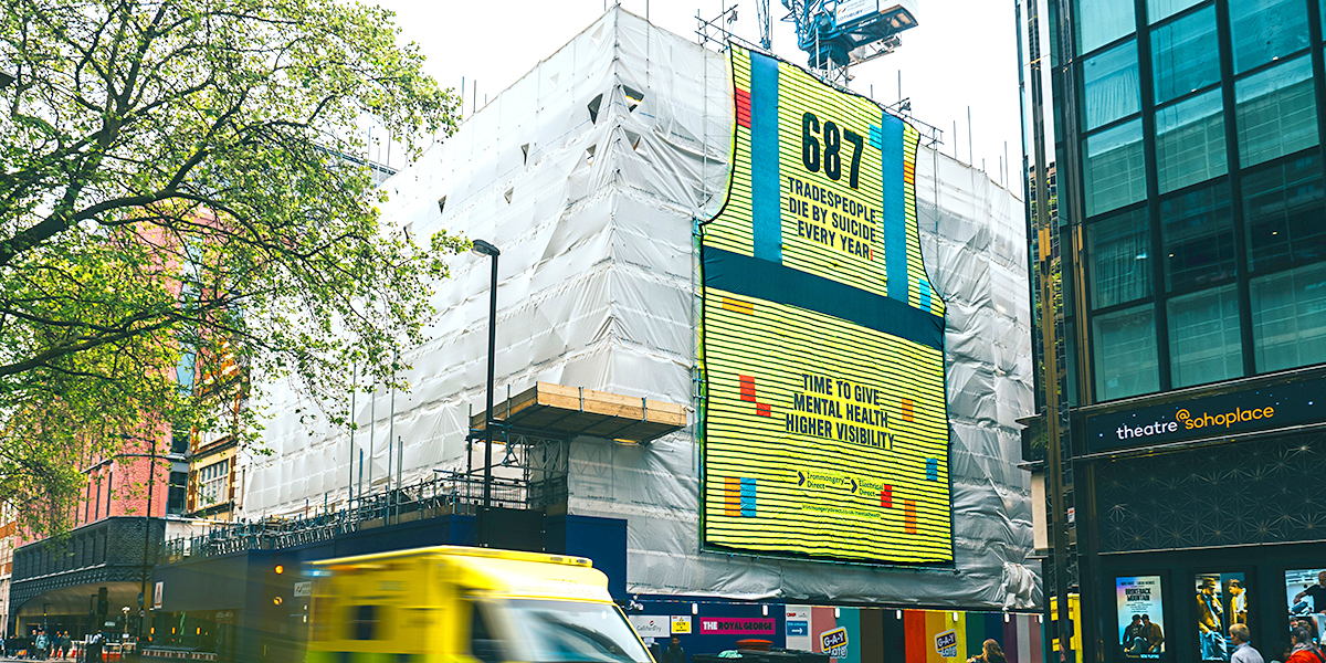 Artwork unveiling highlights mental health issues | Galliford Try