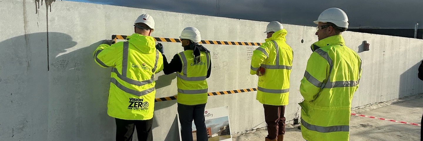 Galliford Try marks milestone at Bolton UCS with pre-cast signing ...
