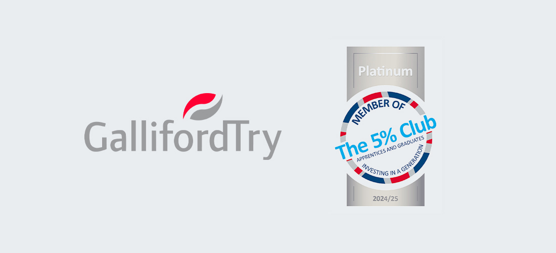 Galliford Try retains Platinum membership of The 5% Club | Galliford Try